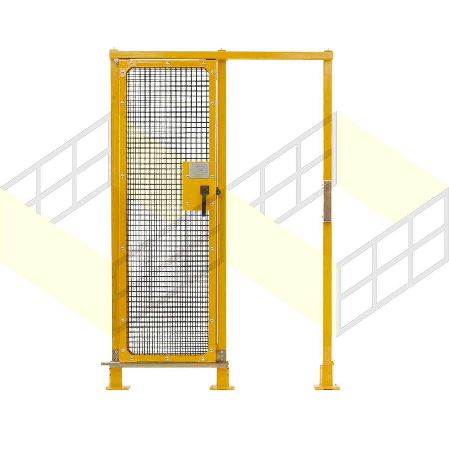 1x1 LH No Weld Screen (Single Slide Gate) – My Store