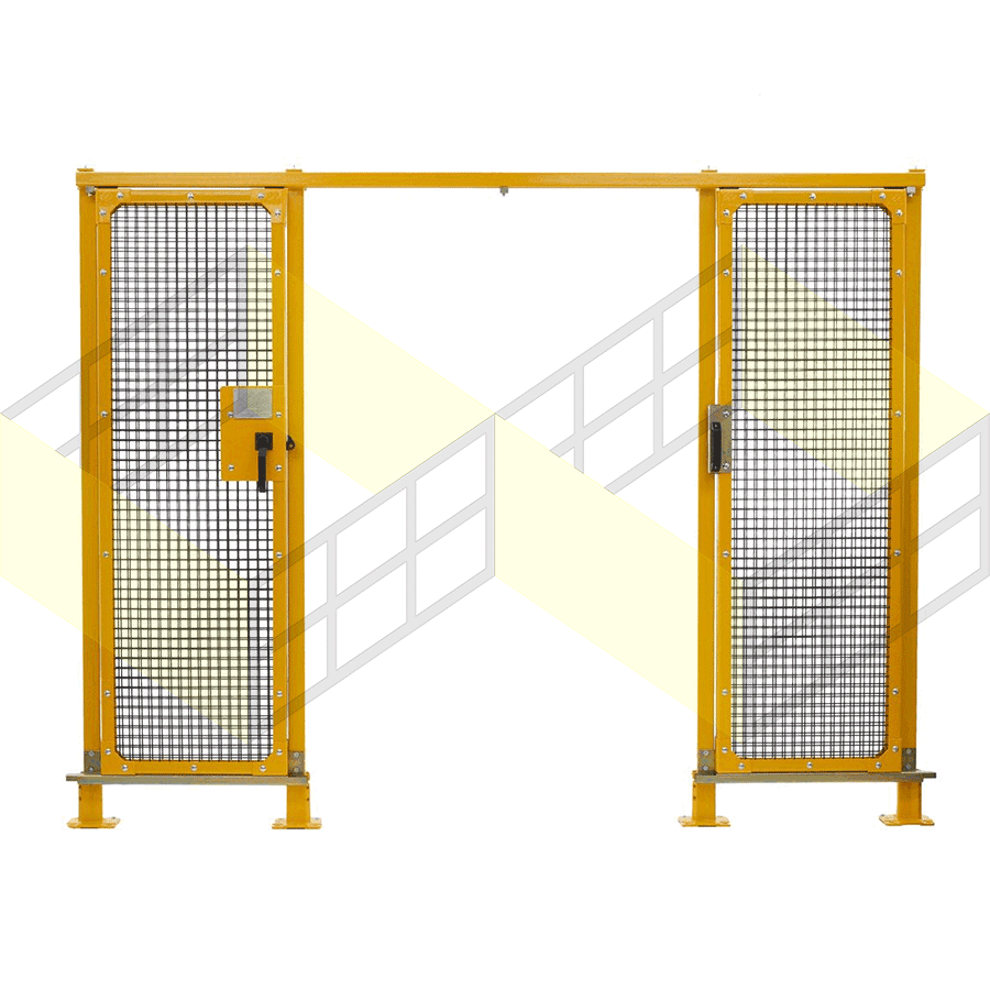 1x1 No Weld Screen (Double Slide Gates) – My Store